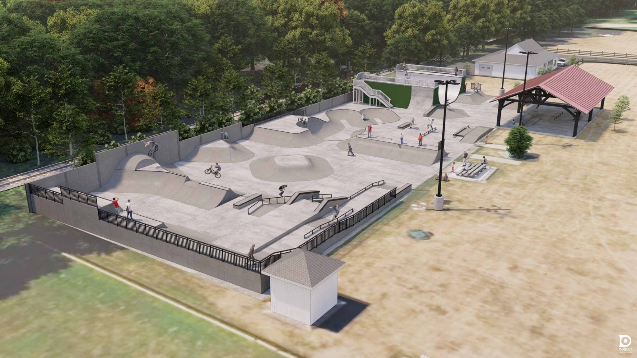 Greenport Skatepark Conceptual Design - Skatepark and Facility Design ...